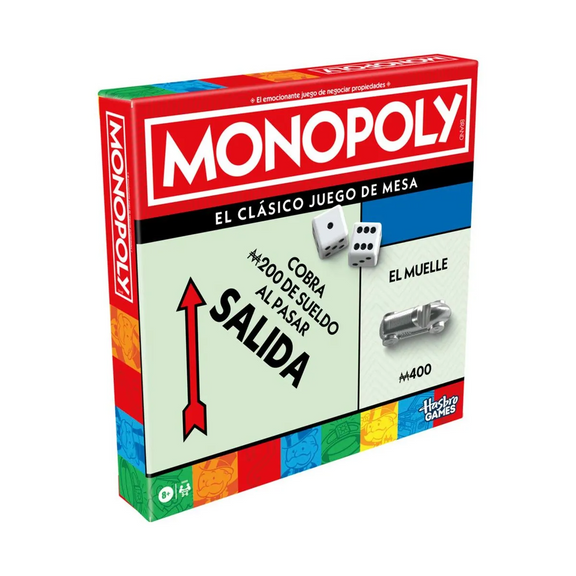 JUEGO DE MESA MONOPOLY CLASICO – Juguetes Buffalo
