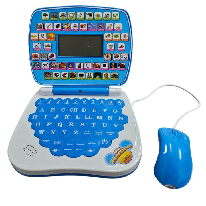 Computadora Educativa 2 en 1 Español e Inglés – Juguetes Buffalo