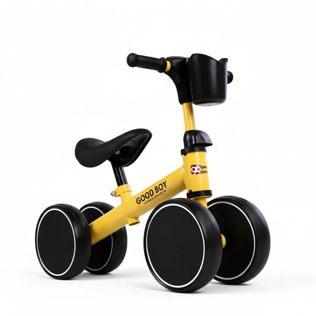 Triciclo de Equilibrio con Canasta 4 Llantas – Juguetes Buffalo