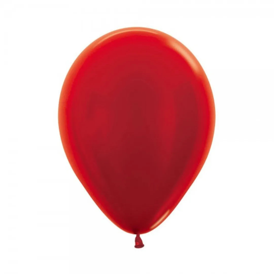 Globos R9 Metal Rojo x12 Unidades Rumatex – Juguetes Buffalo