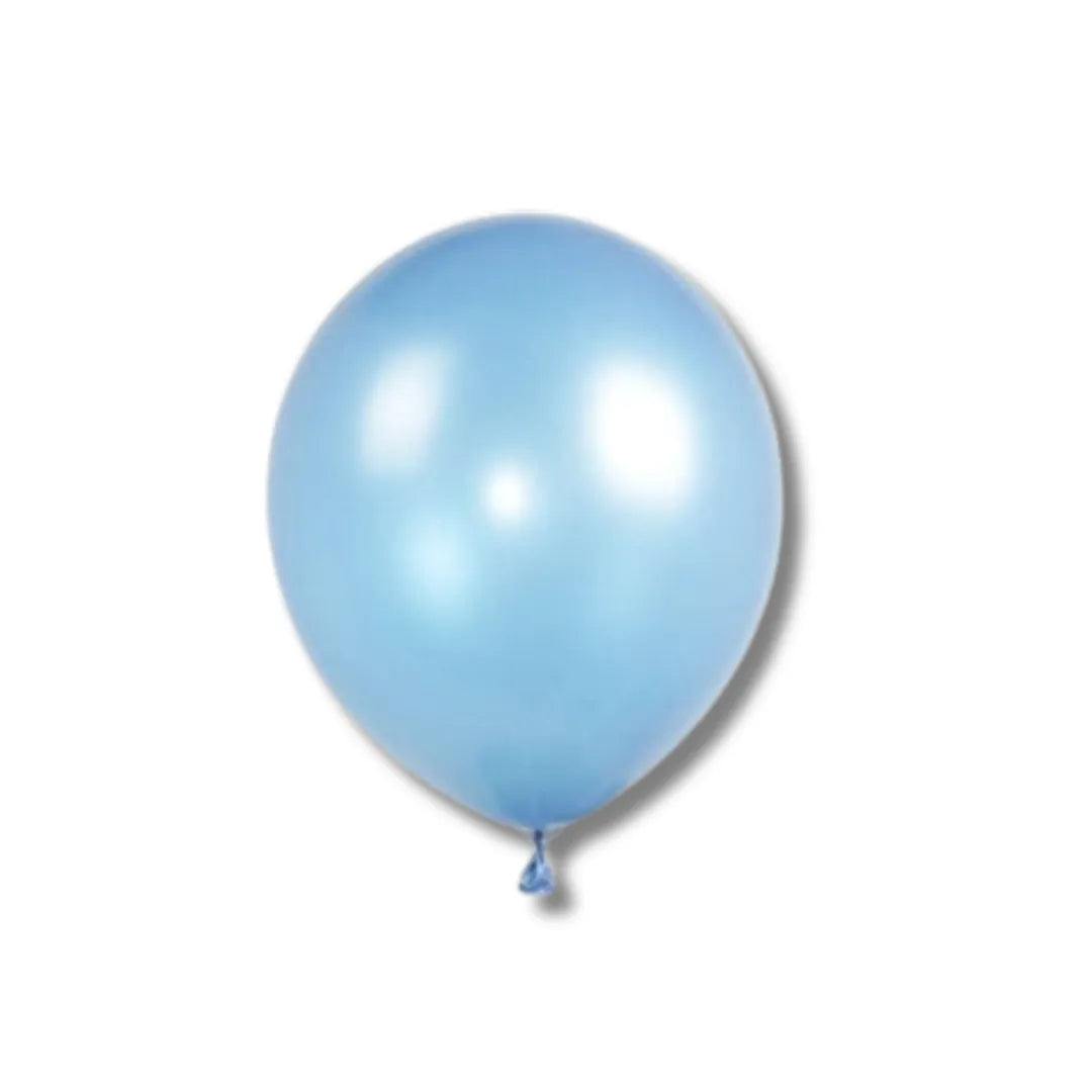 Globos R9 Metálicos Azules x12 Unidades para Fiesta – Juguetes Buffalo